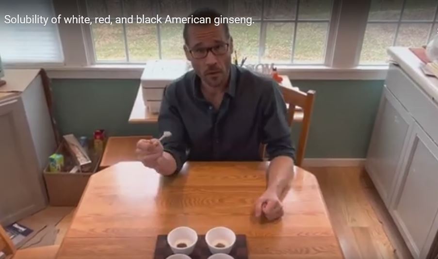 Solubility of White, Red, and Black Ginseng | Justin Penoyer DACM, LAc